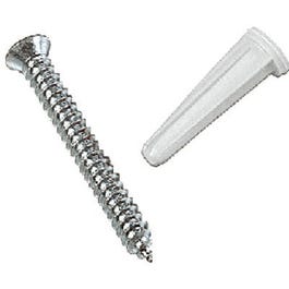 6-Pack White Screws & Anchors - Princeton, MN - Marv's True Value